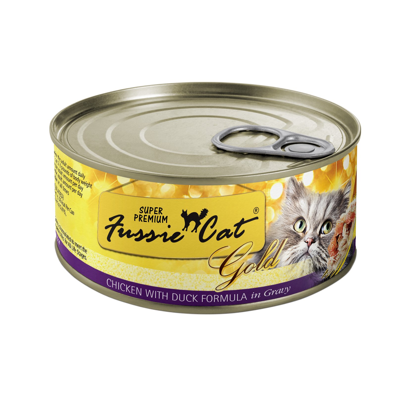 Super Premium Gold Chicken with Duck Formula in Gravy - Fussie Cat