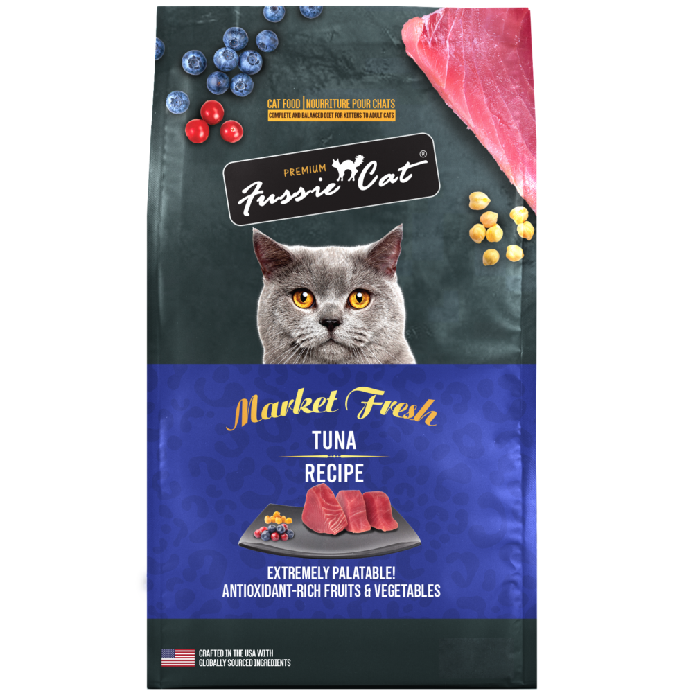 Market Fresh Dry Food Tuna Recipe - Fussie Cat